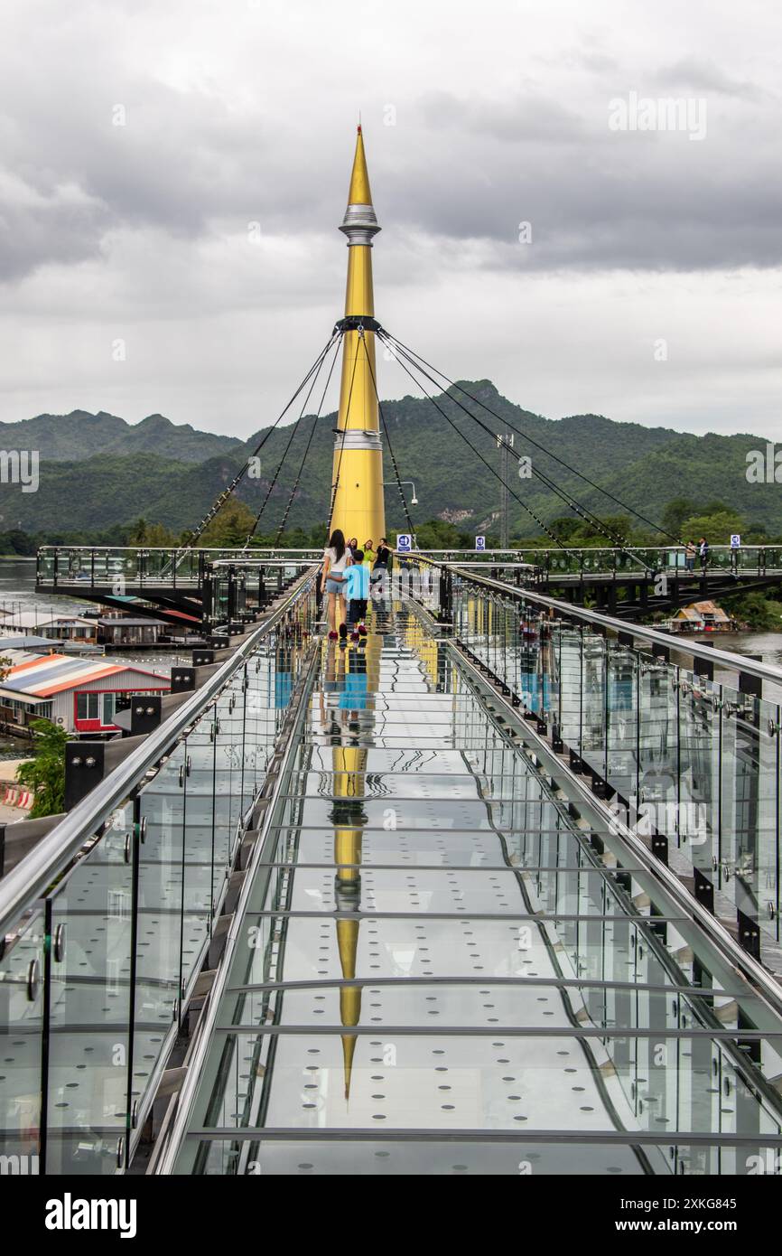 Sky Walk Kanchanaburi Stock Photo - Alamy