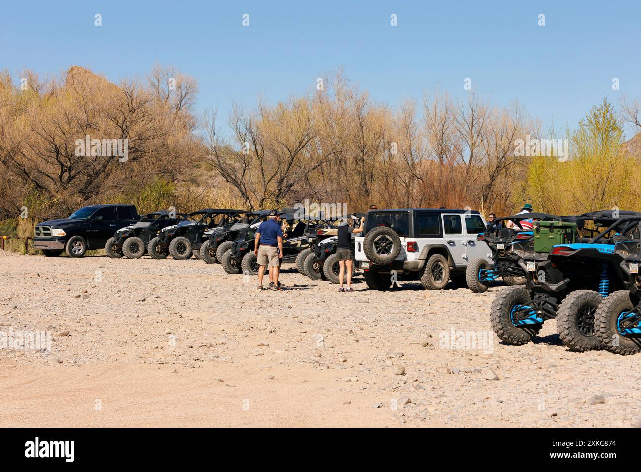 Off-road vehicles for off-road tours in the Sonoran Desert, USA ...