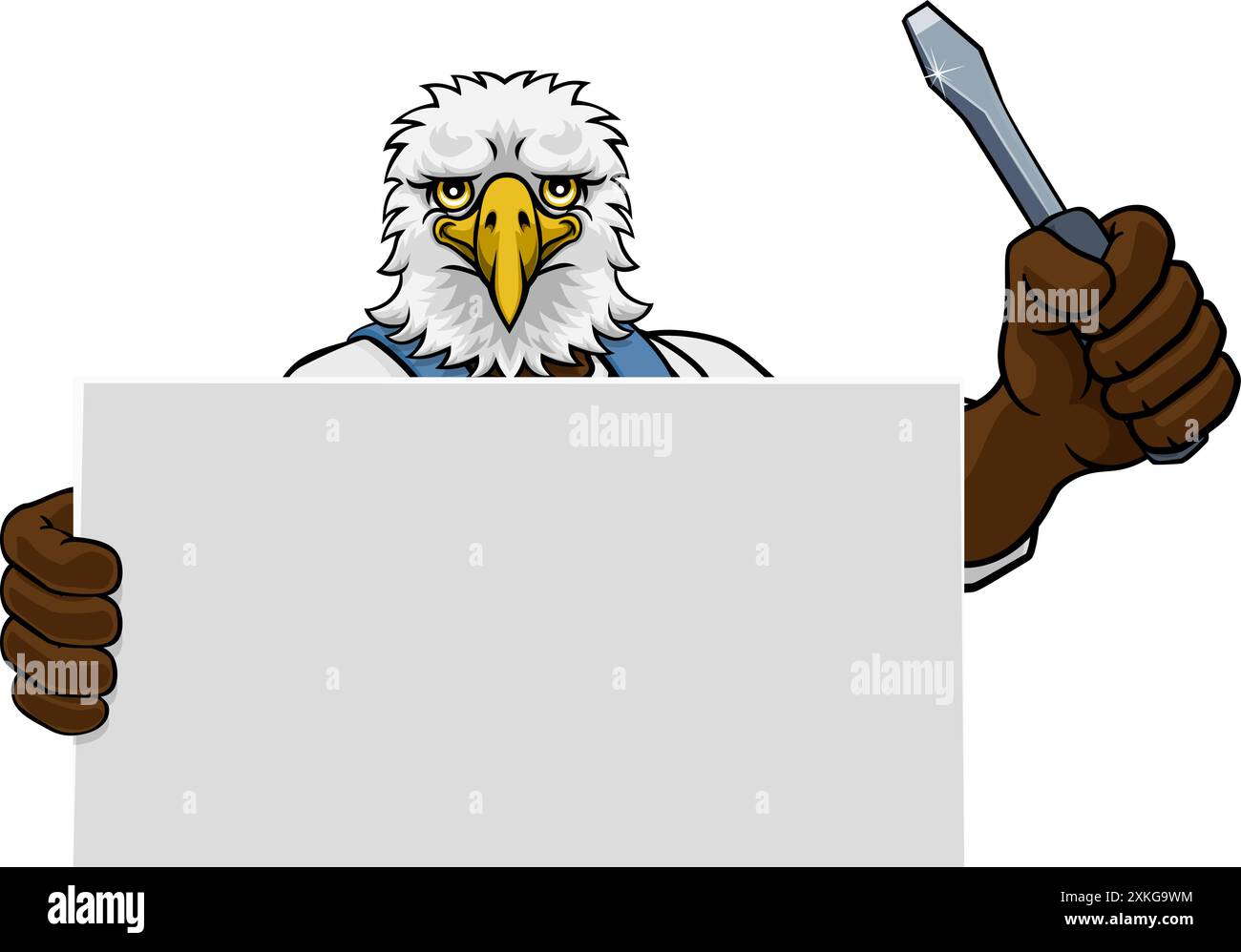 Electrician Eagle Screwdriver Tool Handyman Stock Vector Image & Art ...