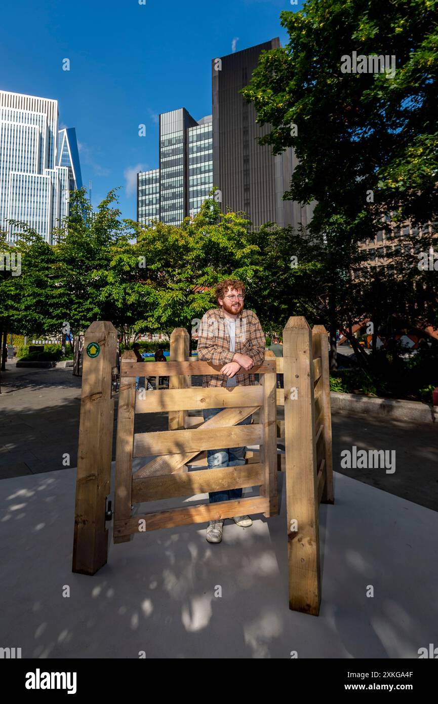 London, UK. 23 June 2024. ‘Kissing Gate’ by Maya Rose Edwards at ...