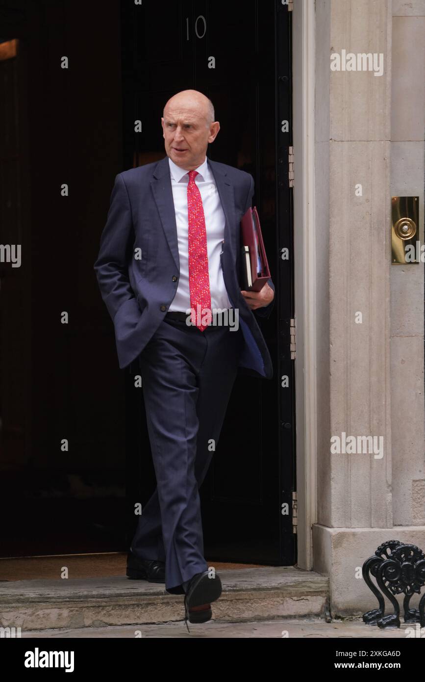 London, UK. 23 July 2024 JOHN HEALY, Secretary of State for Defence ...