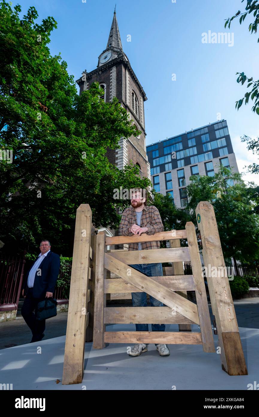 London, UK. 23 June 2024. ‘Kissing Gate’ by Maya Rose Edwards at ...