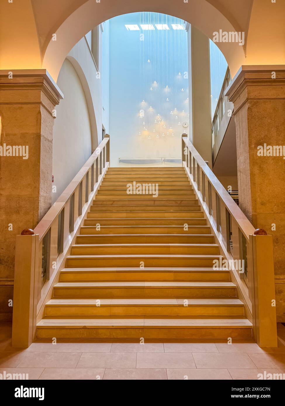 Beautiful lobby interior staircase in hi-res stock photography and ...