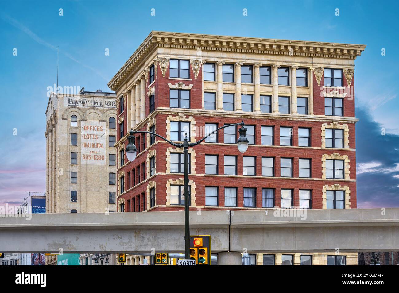 Old building exterior, Detroit, USA, 2024 Stock Photo - Alamy