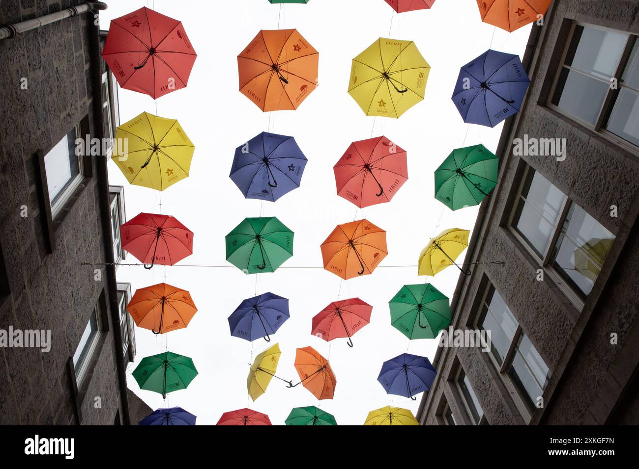 20th July 2024 Shiprow Aberdeen The Umbrella Project The