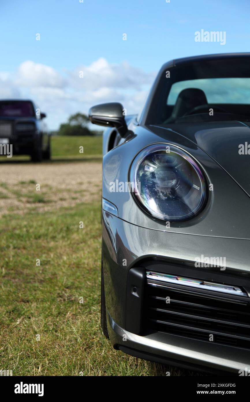 An artistic front half photo of a Porsche 911 Stock Photo - Alamy