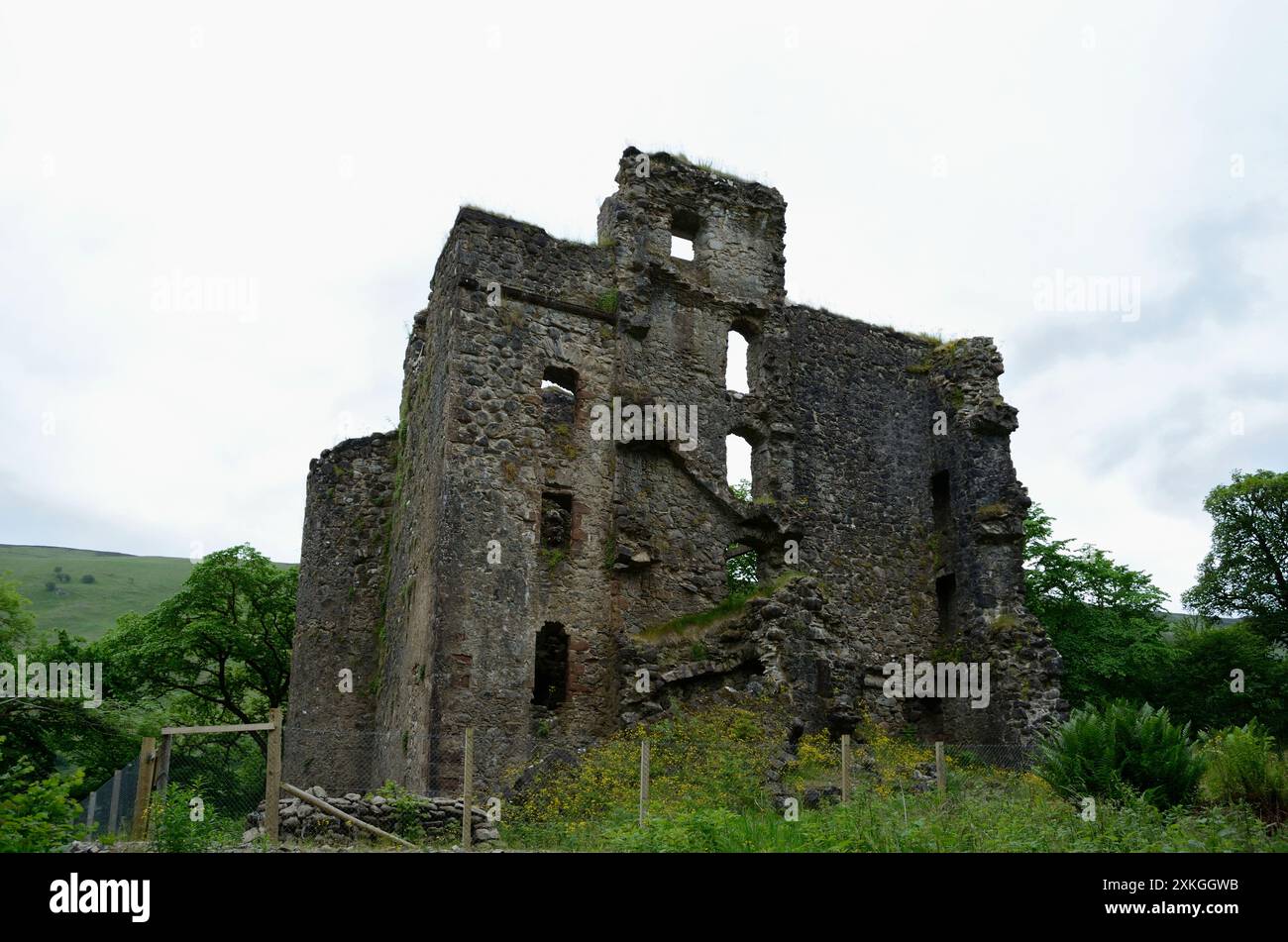 Invergarry Castle, Scotland, United Kingdom, Europe Stock Photo - Alamy