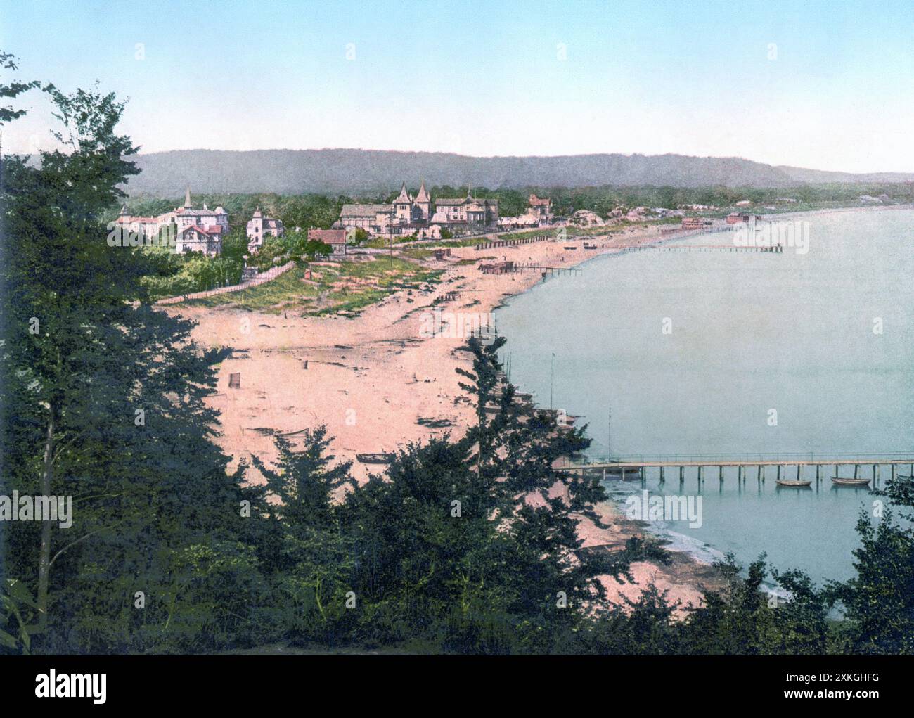 inz is the largest seaside resort city on the German island of Rügen ...