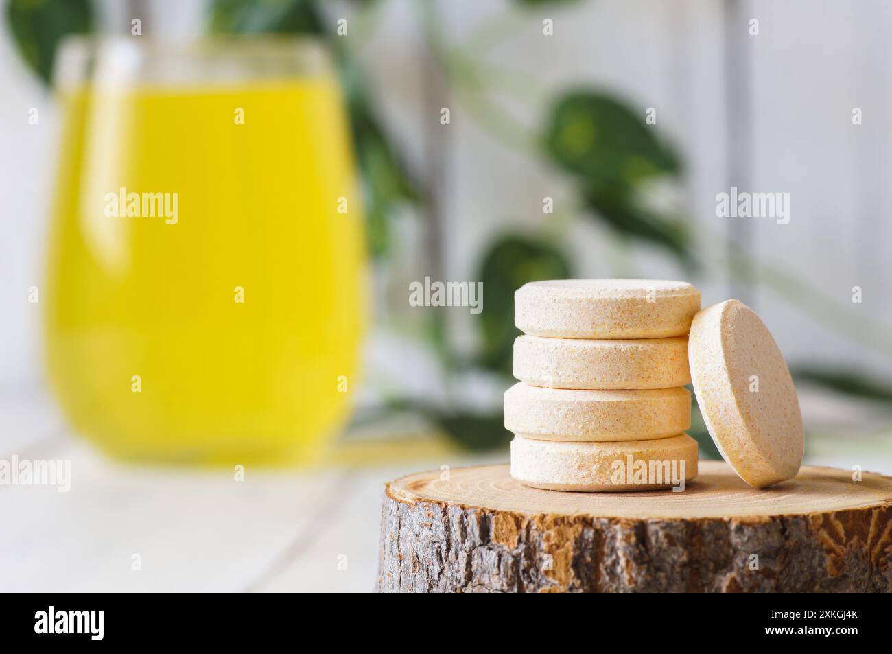 Effervescent tablet, food supplement, strengthens the immune system ...