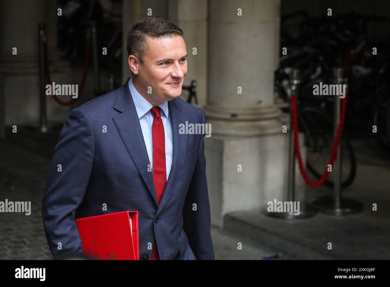 London, 23rd July 2024. Wes Streeting, Health Secretary, MP Ilford ...