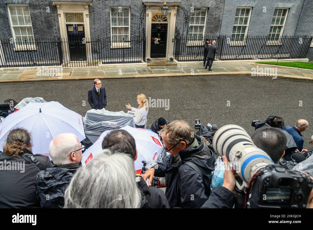 Chris Mason (BBC News Political Editor) and Laura Kuenssberg (BBC ...