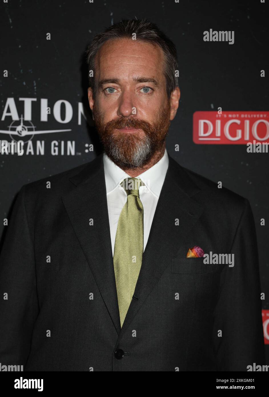 July 22, 2024, New York, New York, USA: Actor MATTHEW MACFADYEN seen at ...