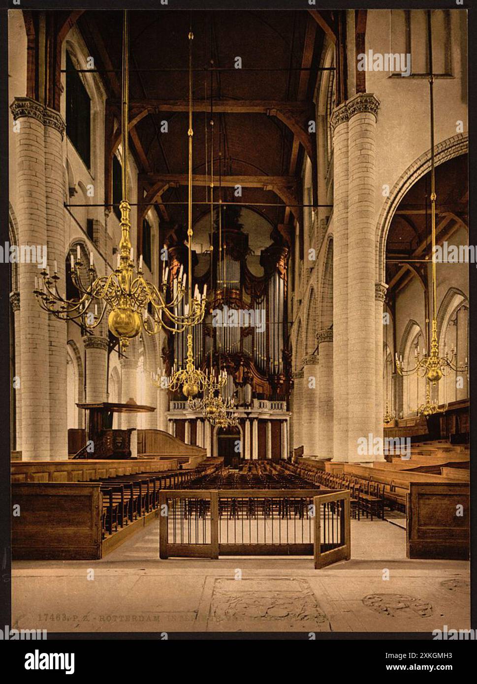 Cathedral interior, Rotterdam, Holland Stock Photo - Alamy