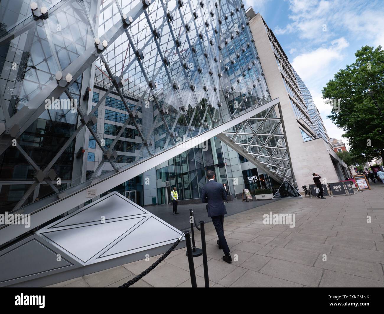 55 Baker Street London, offices of BDO, Knight Frank and Brevan Howard ...