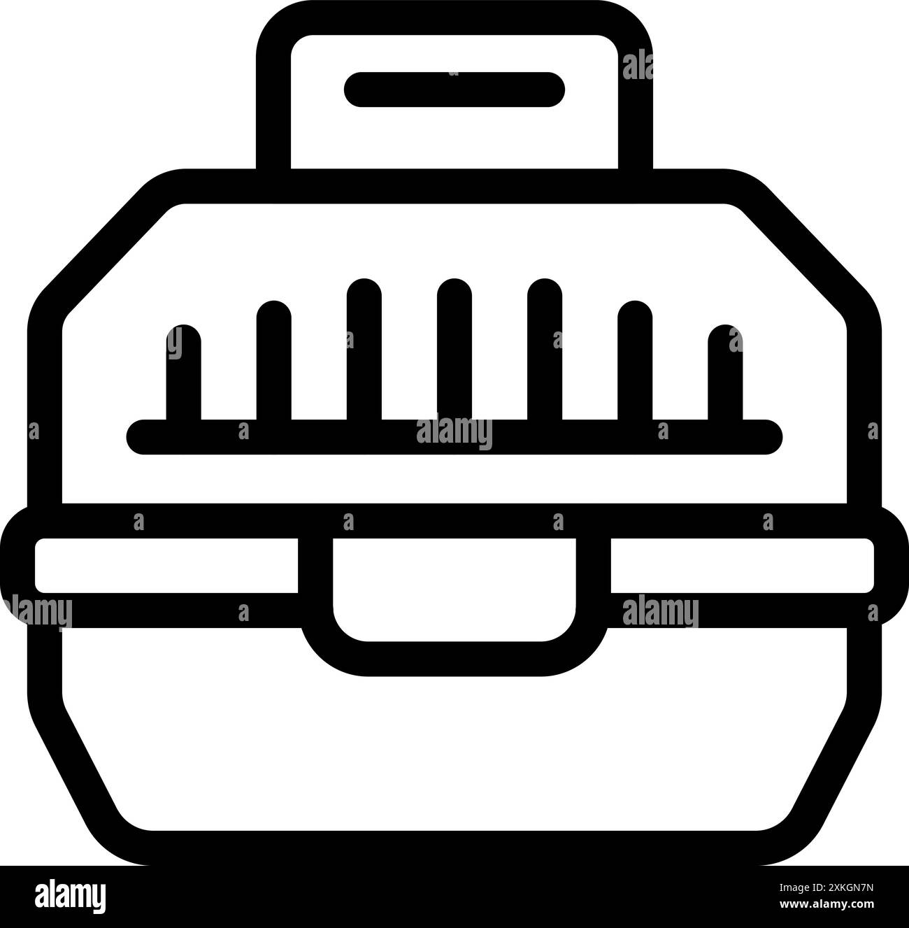 Cat carrier box ensuring the safe and comfortable transportation of ...