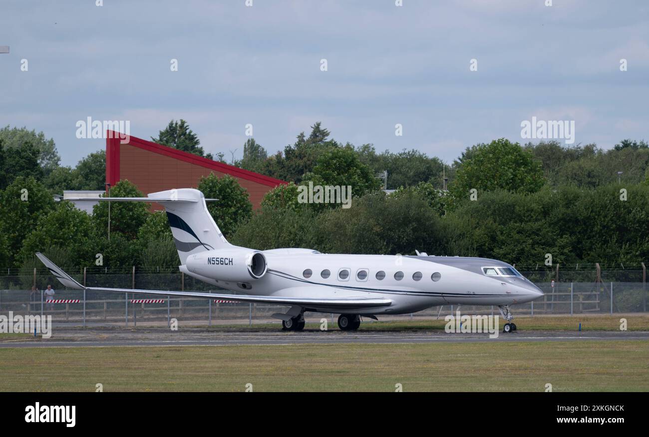 Farnborough, England, UK. 22nd July, 2024. The Farnborough ...
