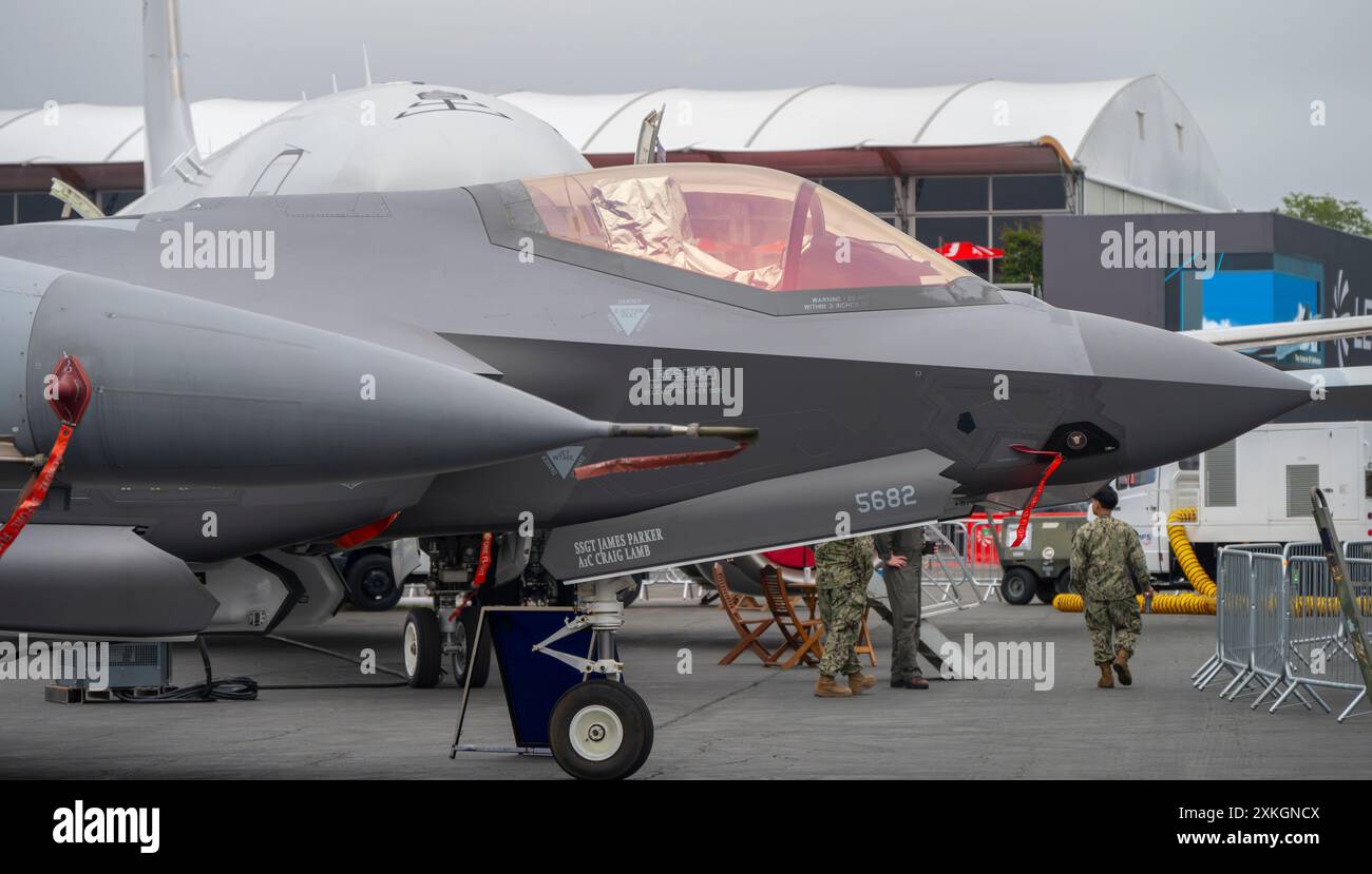 Farnborough, England, UK. 22nd July, 2024. The Farnborough ...