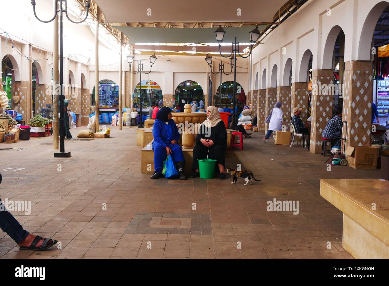 Al Had souk in Agadir Morocco Stock Photo - Alamy