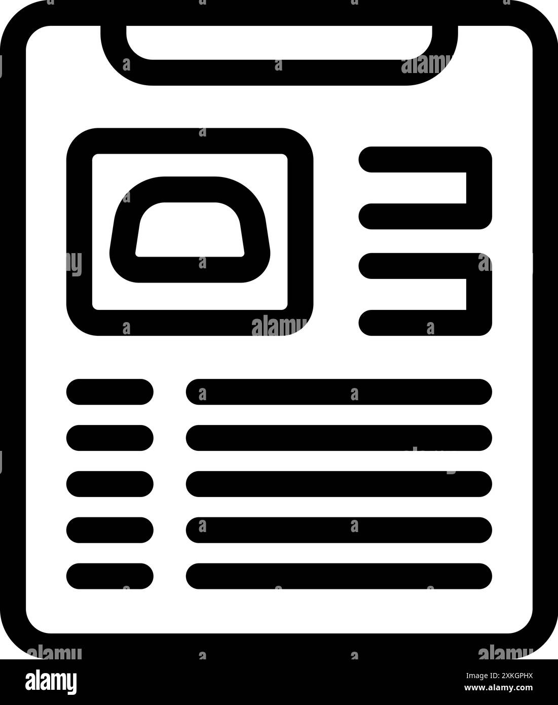 Profile icon for websites Black and White Stock Photos & Images - Alamy