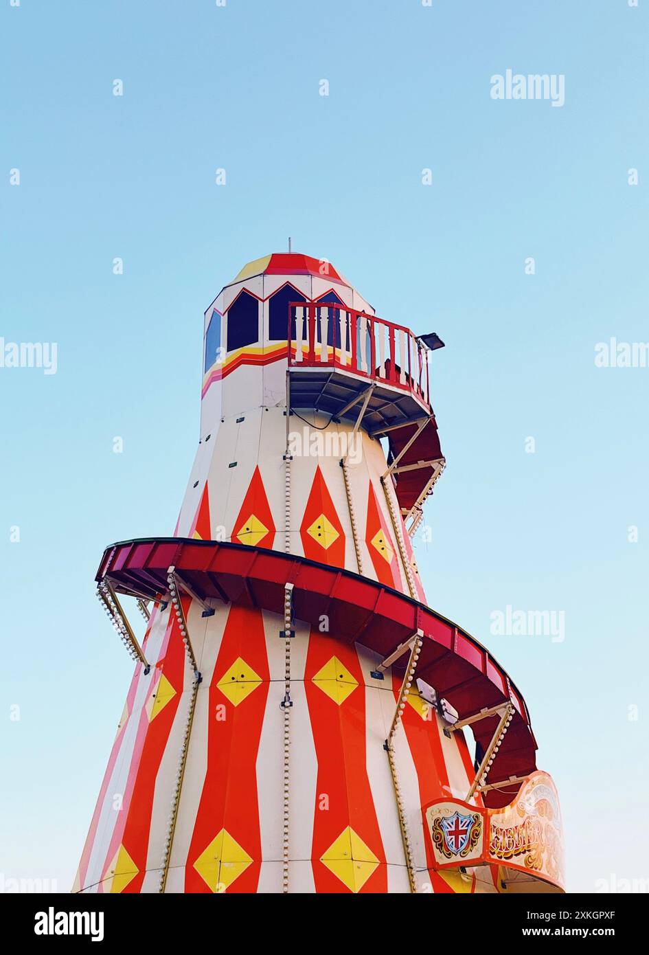 Helter skelter bournemouth hi-res stock photography and images - Alamy