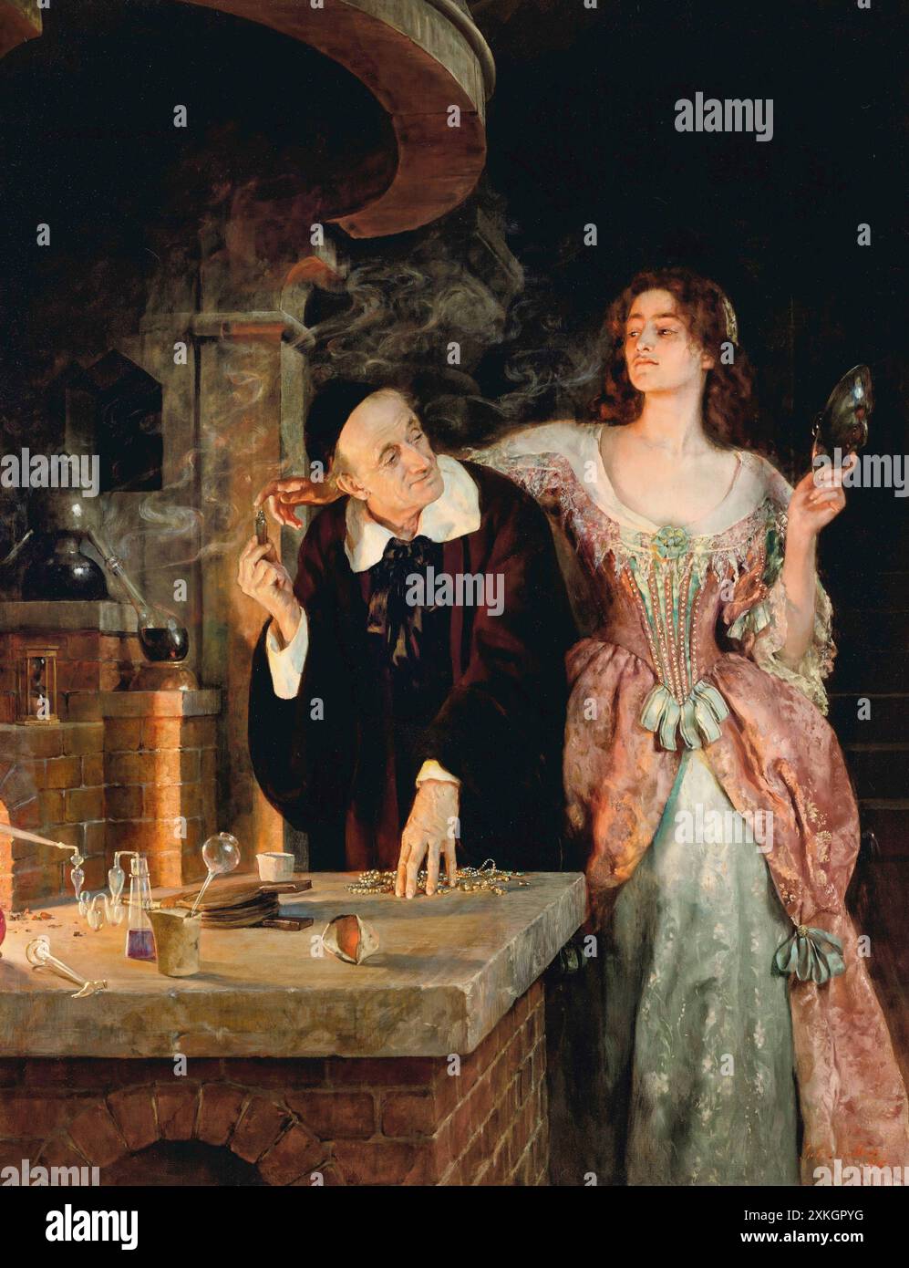 The Laboratory, Das Laboratorium, Mann und Frau als Wissenschaftler ...