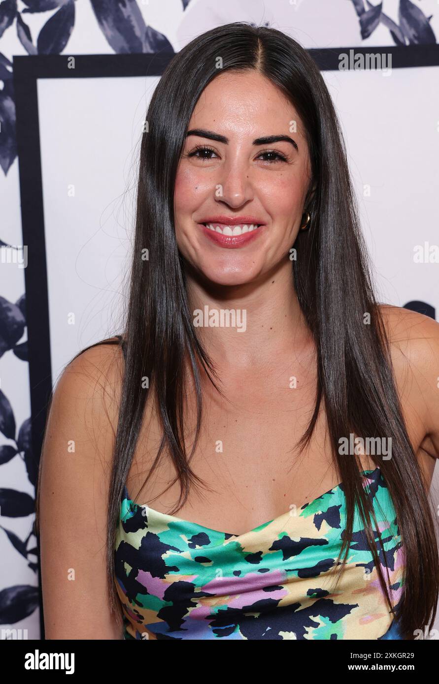 Los Angeles, Ca. 22nd July, 2024. Michelle Lally at the Fashion show ...