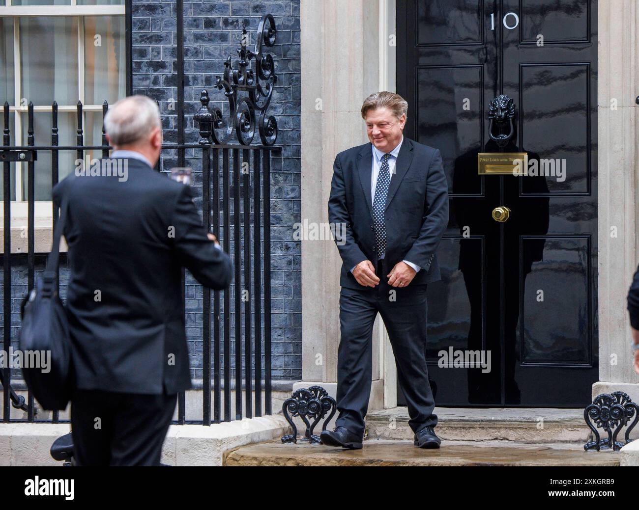London, UK. 23rd July, 2024. David Evans, General Secretary of the ...