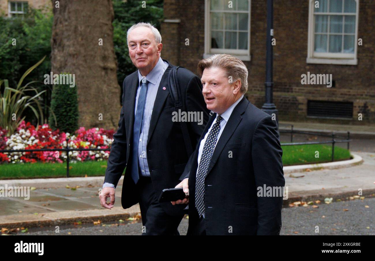 London, UK. 23rd July, 2024. Paddy Lillis, General Secretary of USDAW ...