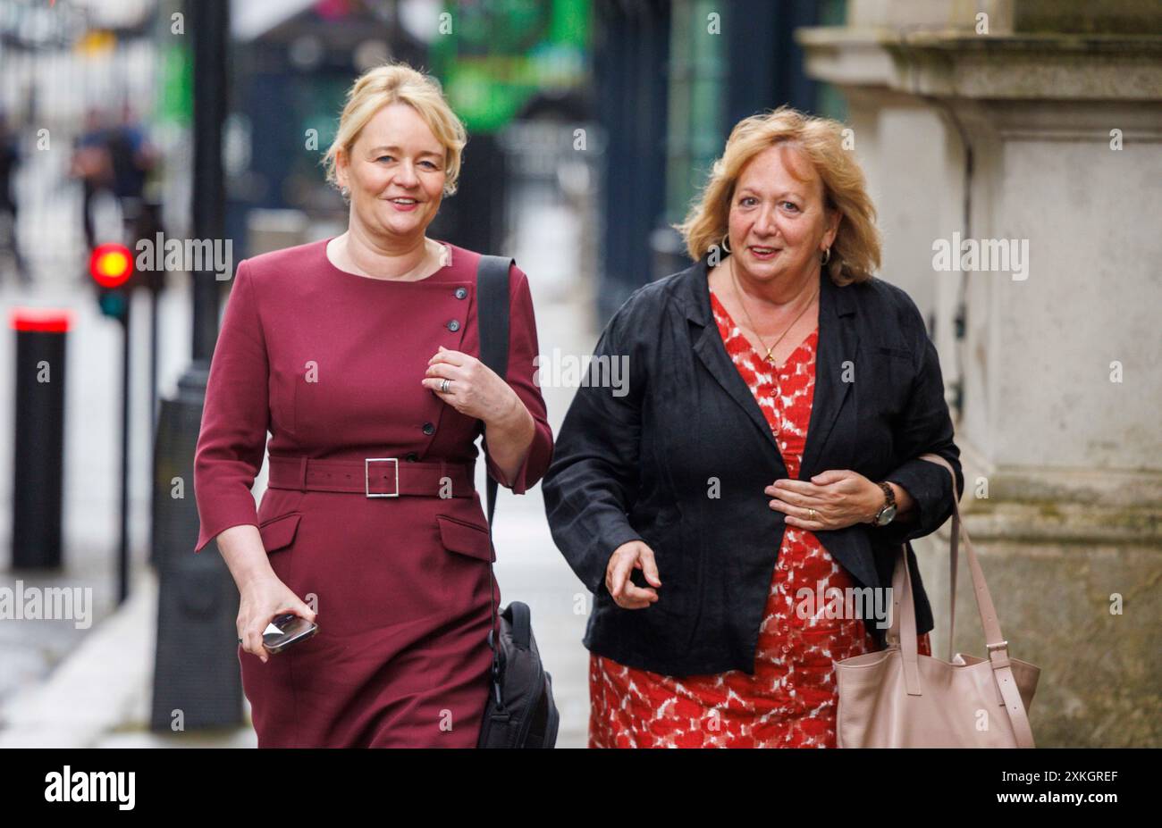 London, UK. 23rd July, 2024. Sharon Graham, General Secretary of Unite ...