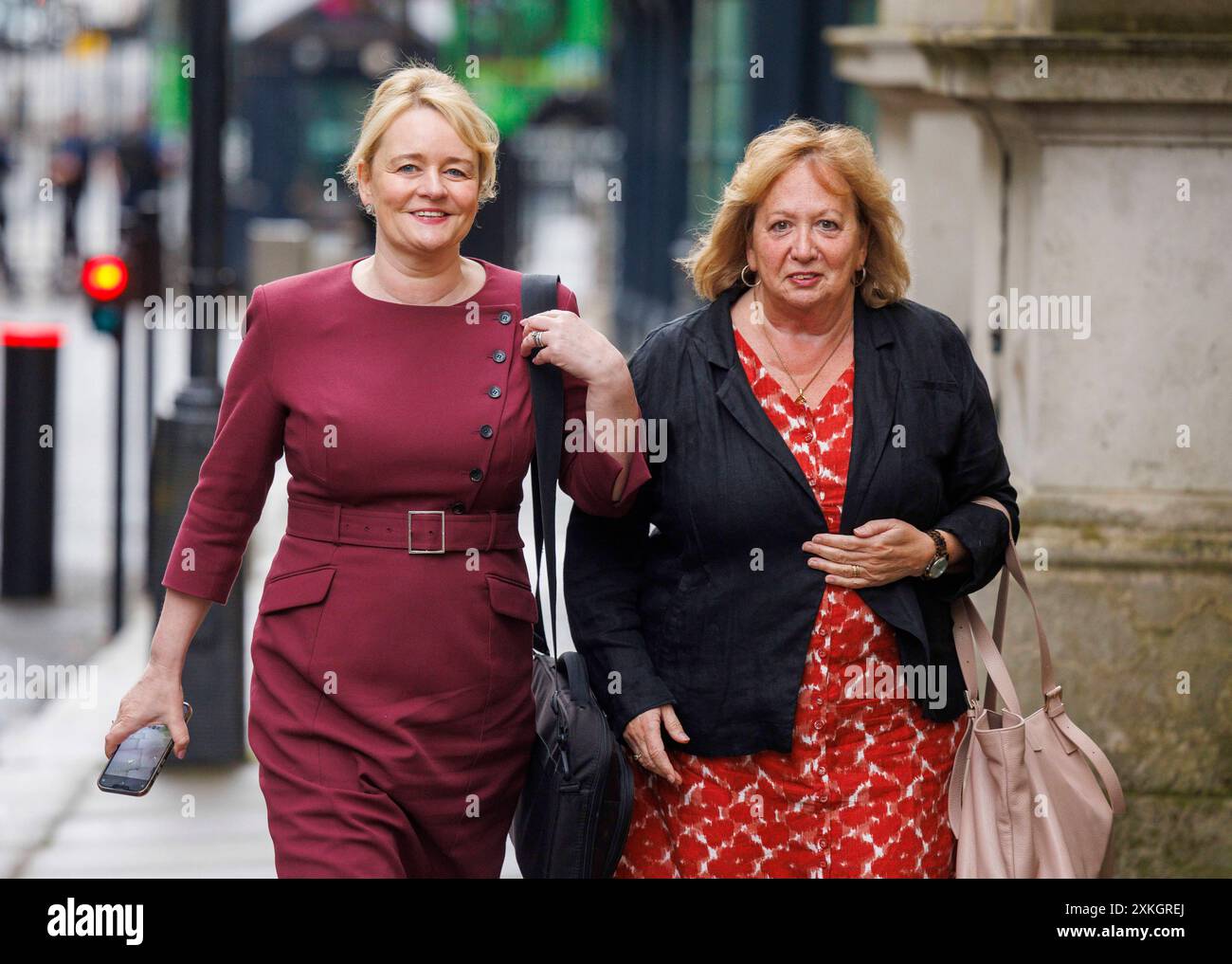 London, UK. 23rd July, 2024. Sharon Graham, General Secretary of Unite ...