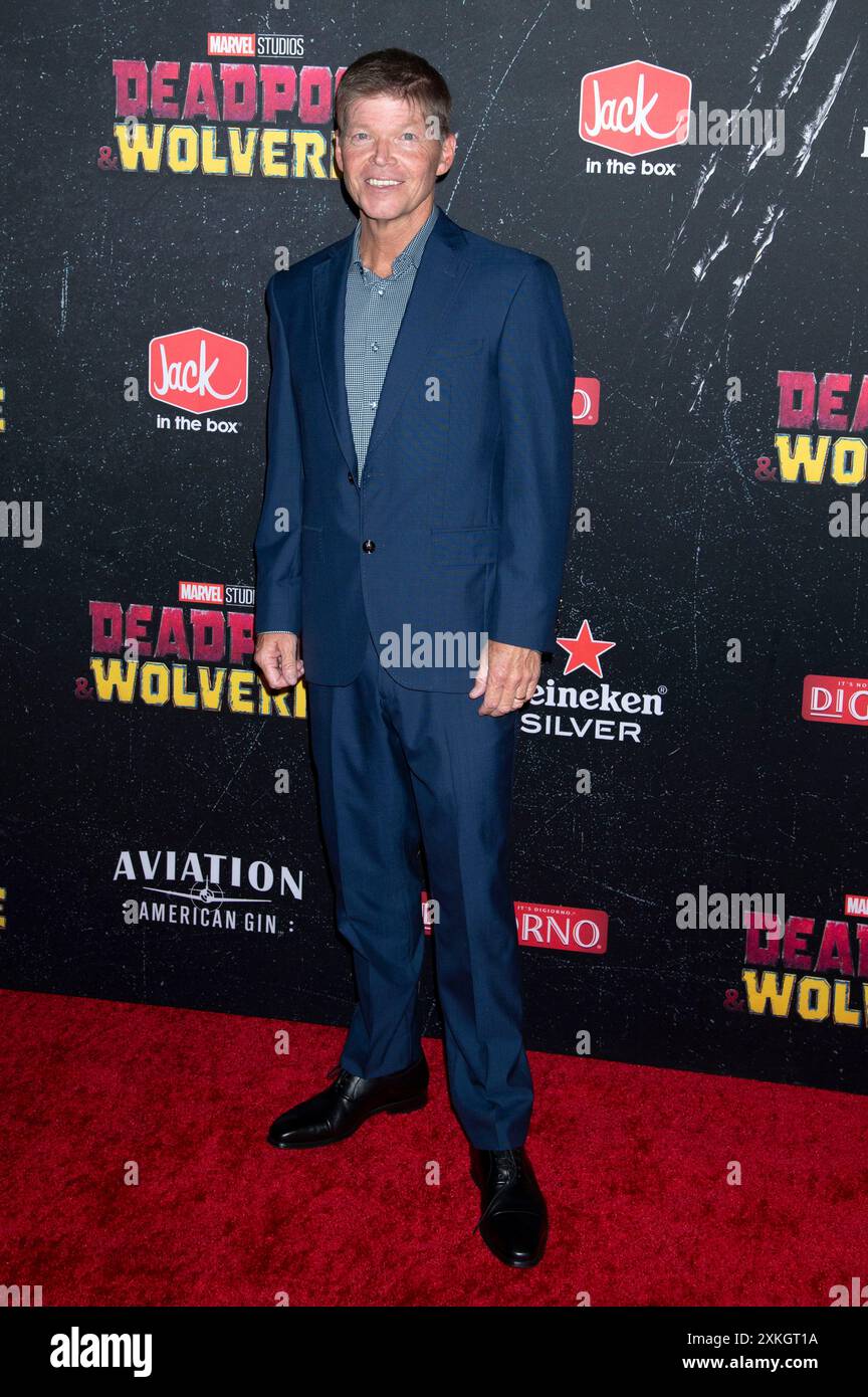 Rob Liefeld bei der Weltpremiere des Kinofilms 'Deadpool & Wolverine ...