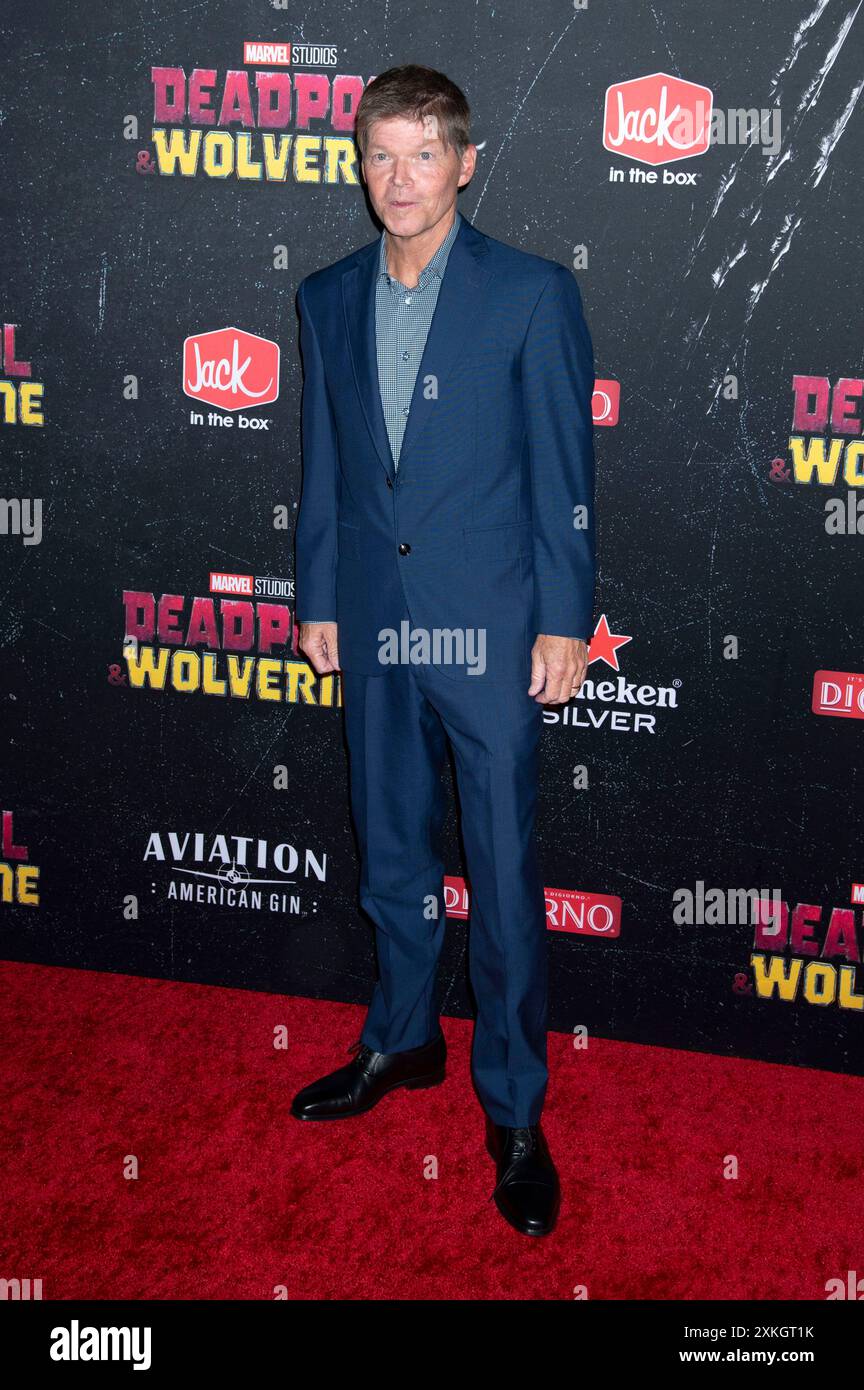 Rob Liefeld bei der Weltpremiere des Kinofilms 'Deadpool & Wolverine ...