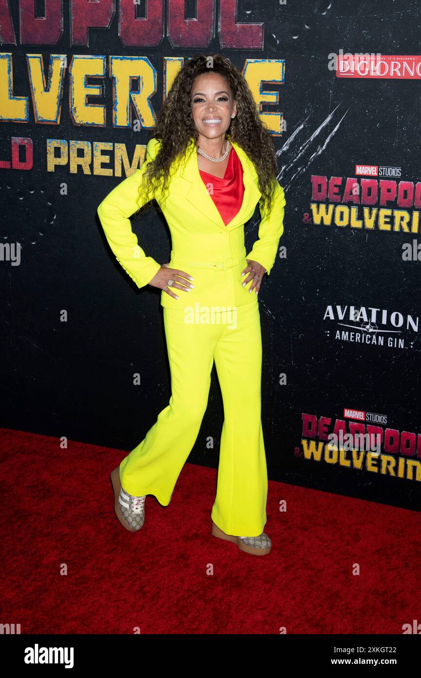 Sunny Hostin bei der Weltpremiere des Kinofilms 'Deadpool & Wolverine ...