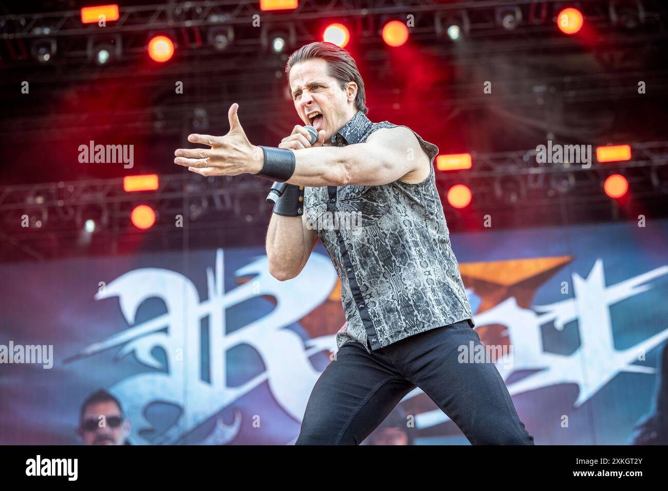 Solvesborg, Sweden. 05th, June 2024. The American heavy metal band Riot ...