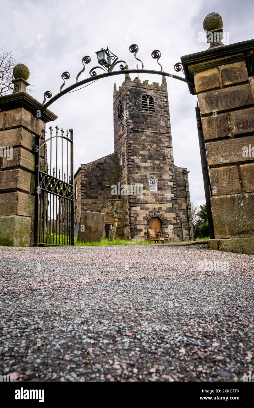 The village of Longnor, Staffordshire Peak District, UK Stock Photo - Alamy