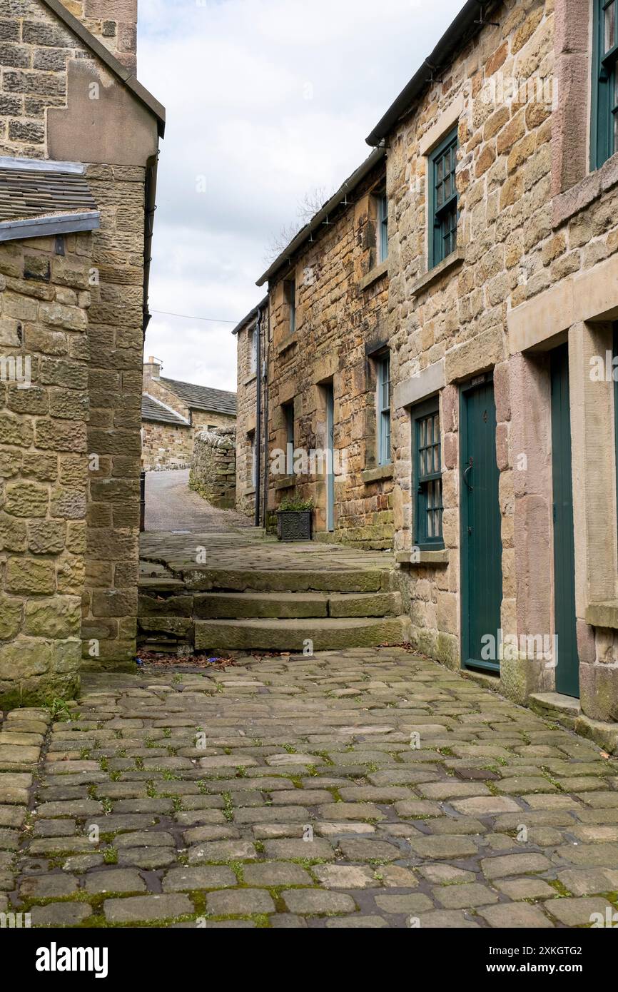 The village of Longnor, Staffordshire Peak District, UK Stock Photo - Alamy