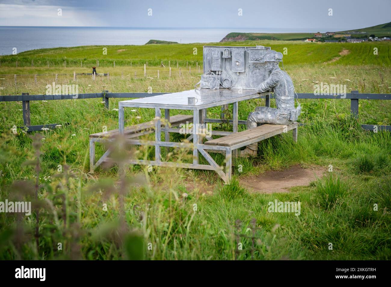 The Boulby Miner, The sculpture was commissioned to celebrate 50 years ...