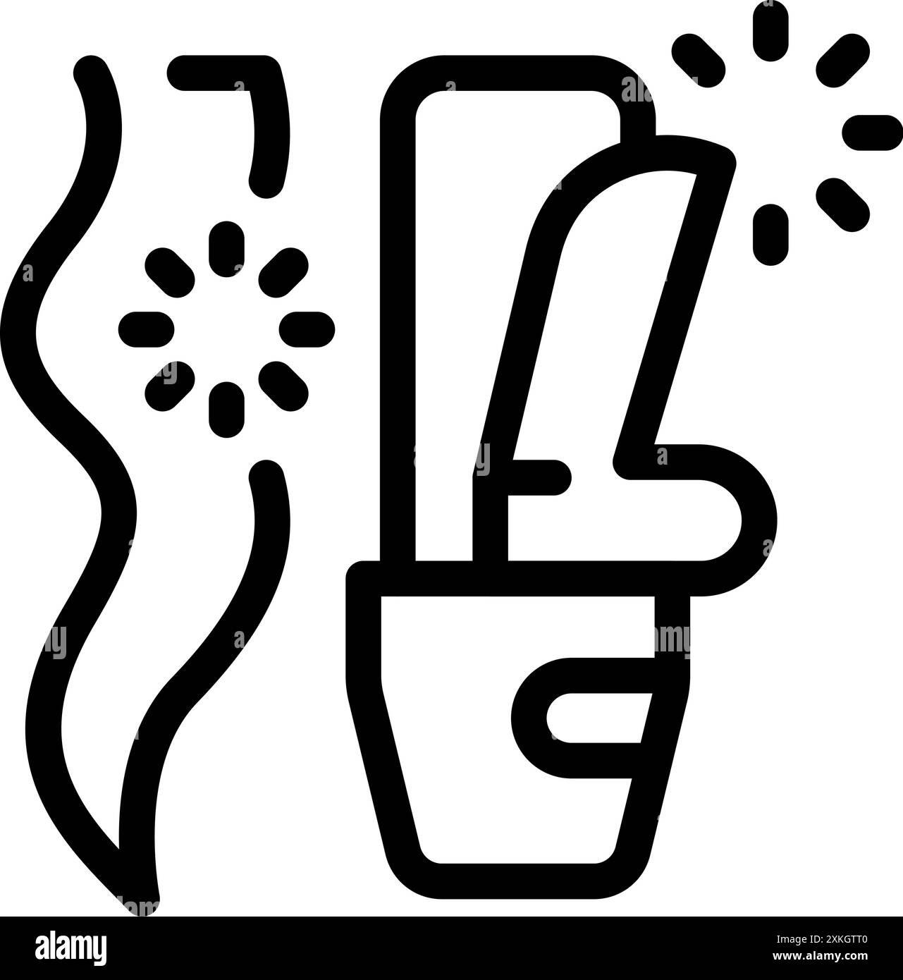 Medical professional treating a patient's leg with extracorporeal shock ...