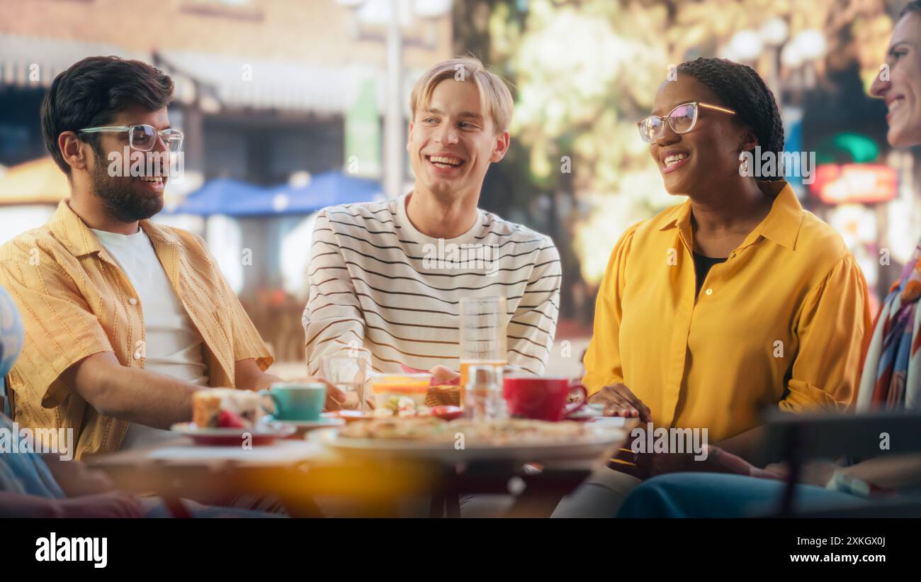 African, Indian and Caucasian College Students Celebrating Summer ...