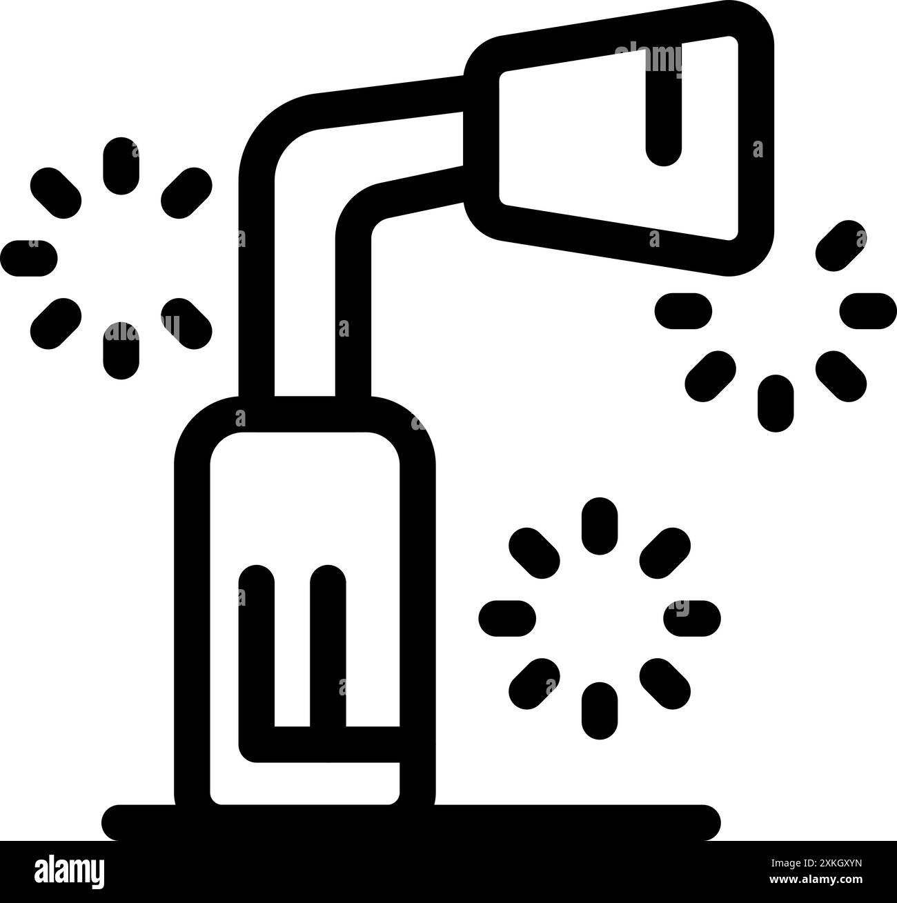 Flame brazing Stock Vector Images - Alamy