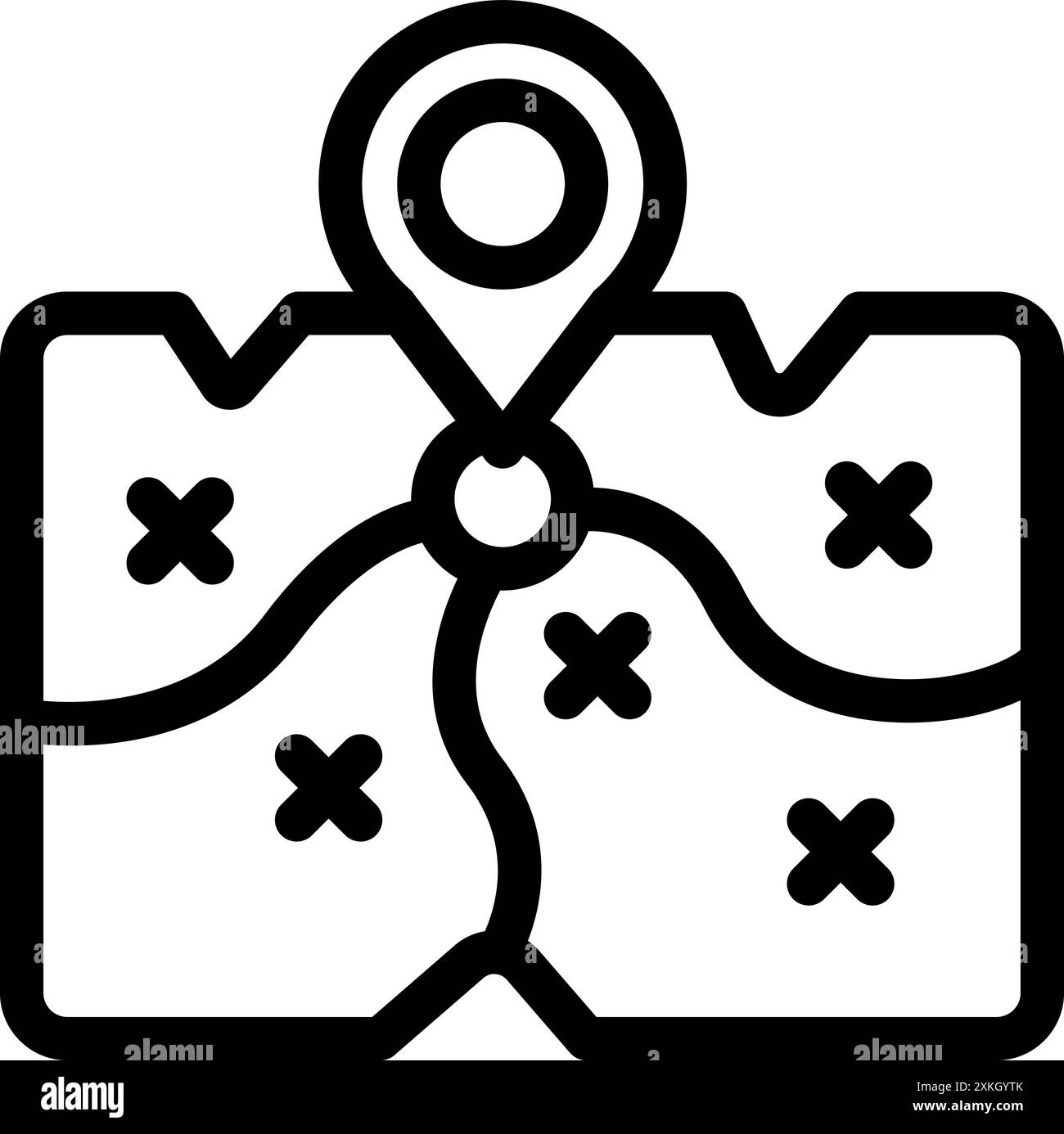 Wayfinding map Black and White Stock Photos & Images - Alamy