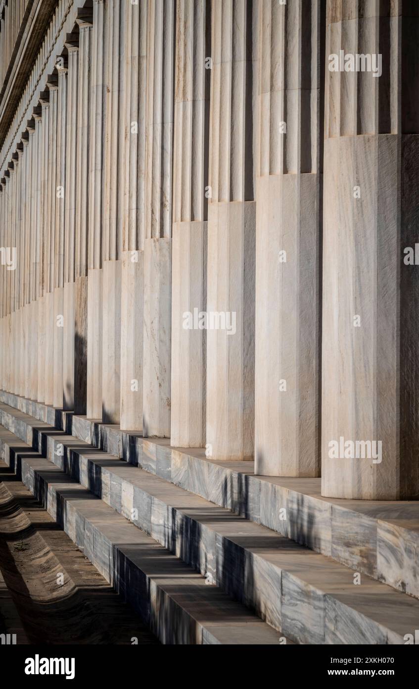 Stoa of Attalos, a covered walkway or portico was built by and named ...