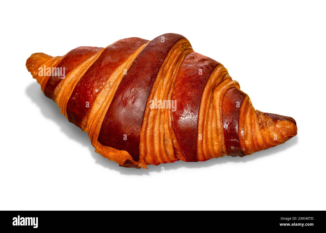 Croissant puff pastry croissant Cut Out Stock Images & Pictures - Alamy