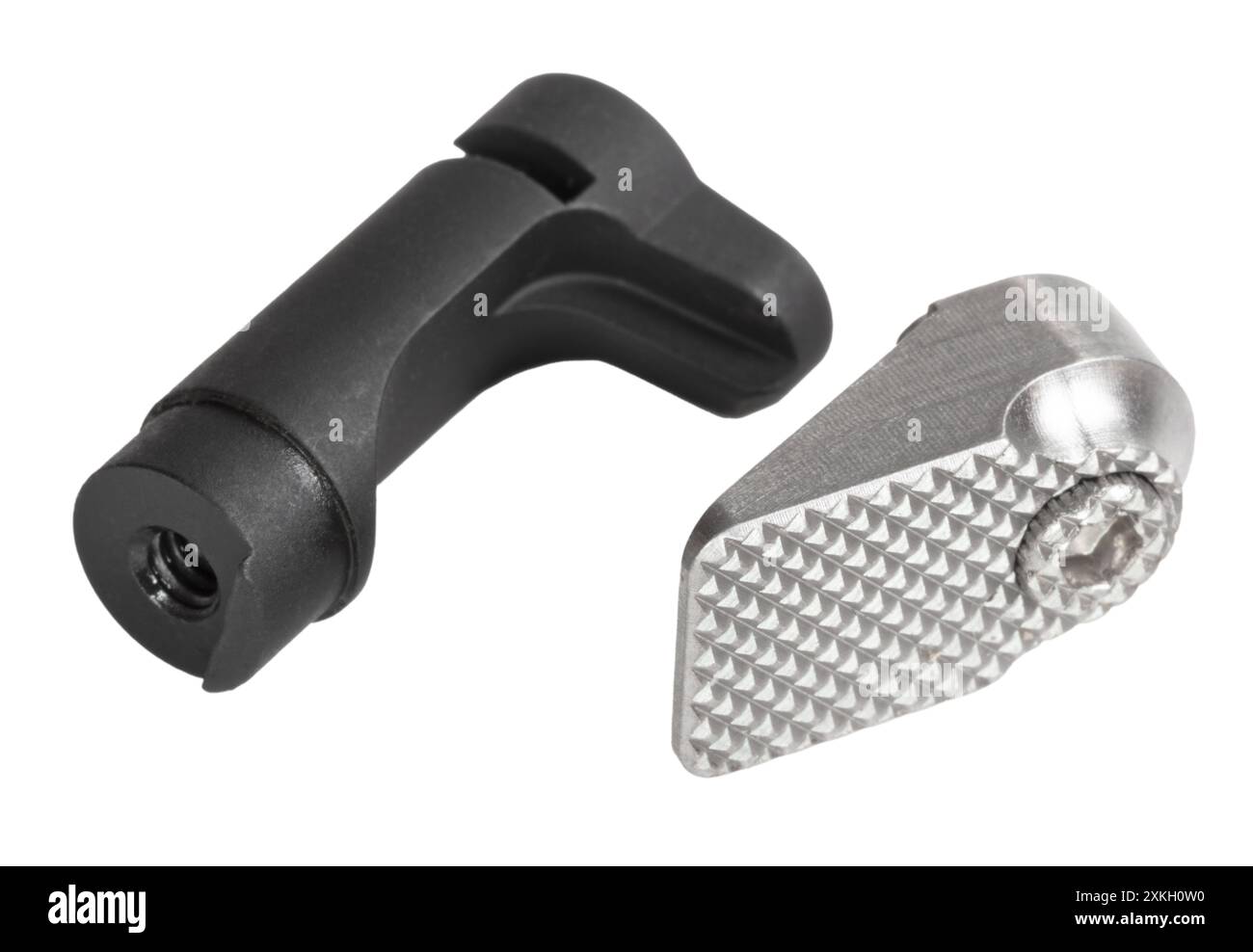 1911 style pistol magazine release that can be installed to make ...