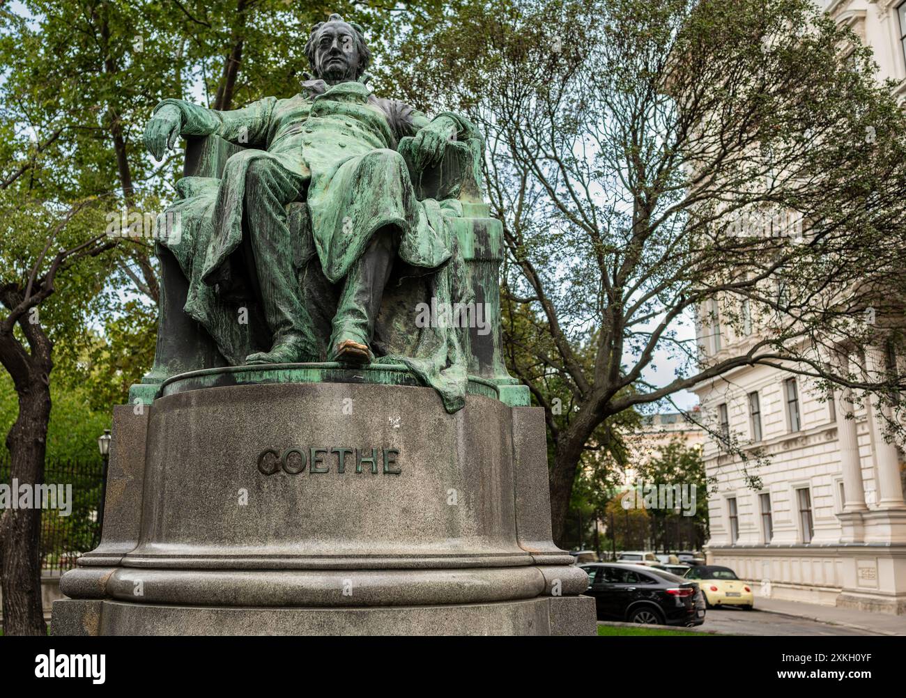 Vienna, Austria, August 21, 2022. Shot with an iconic street image of ...