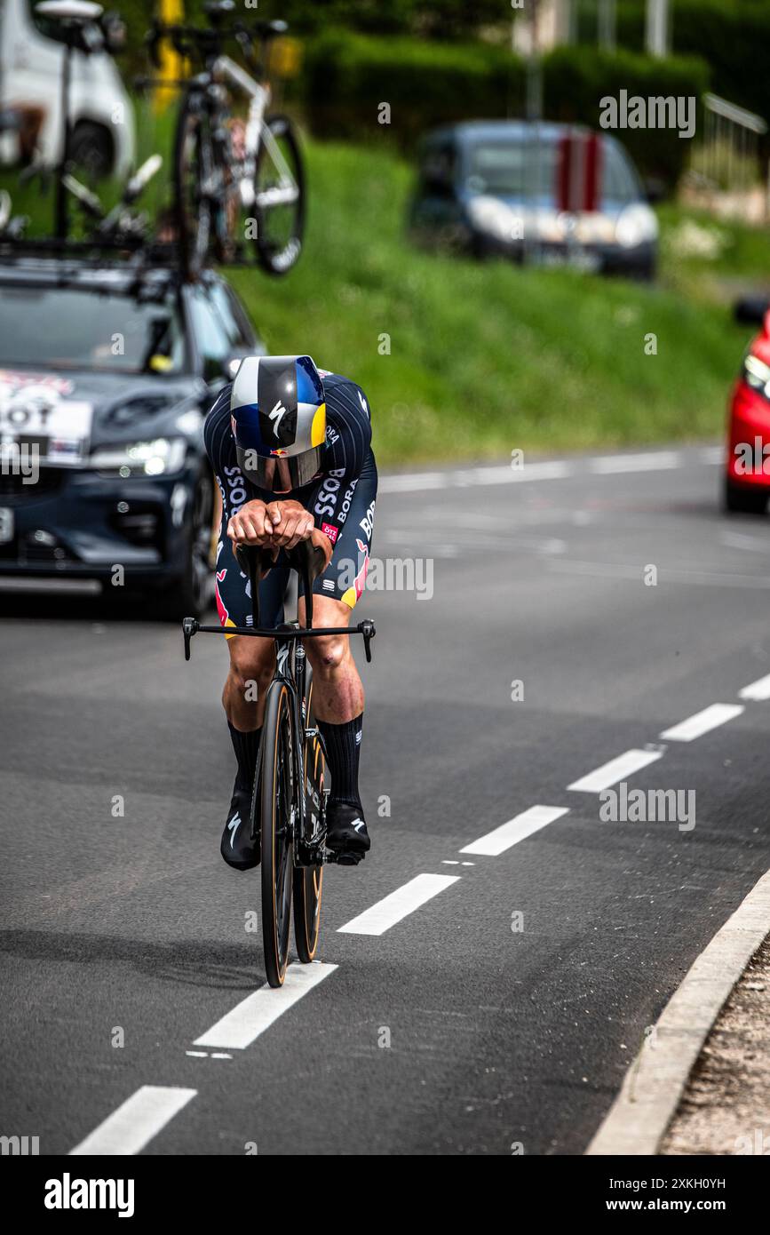 BOB JUNGELS of RED BULL - BORA - HANSGROHE cycling in the Tour de ...