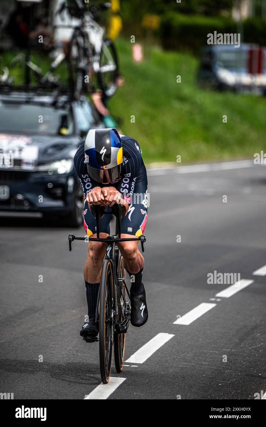 BOB JUNGELS of RED BULL - BORA - HANSGROHE cycling in the Tour de ...