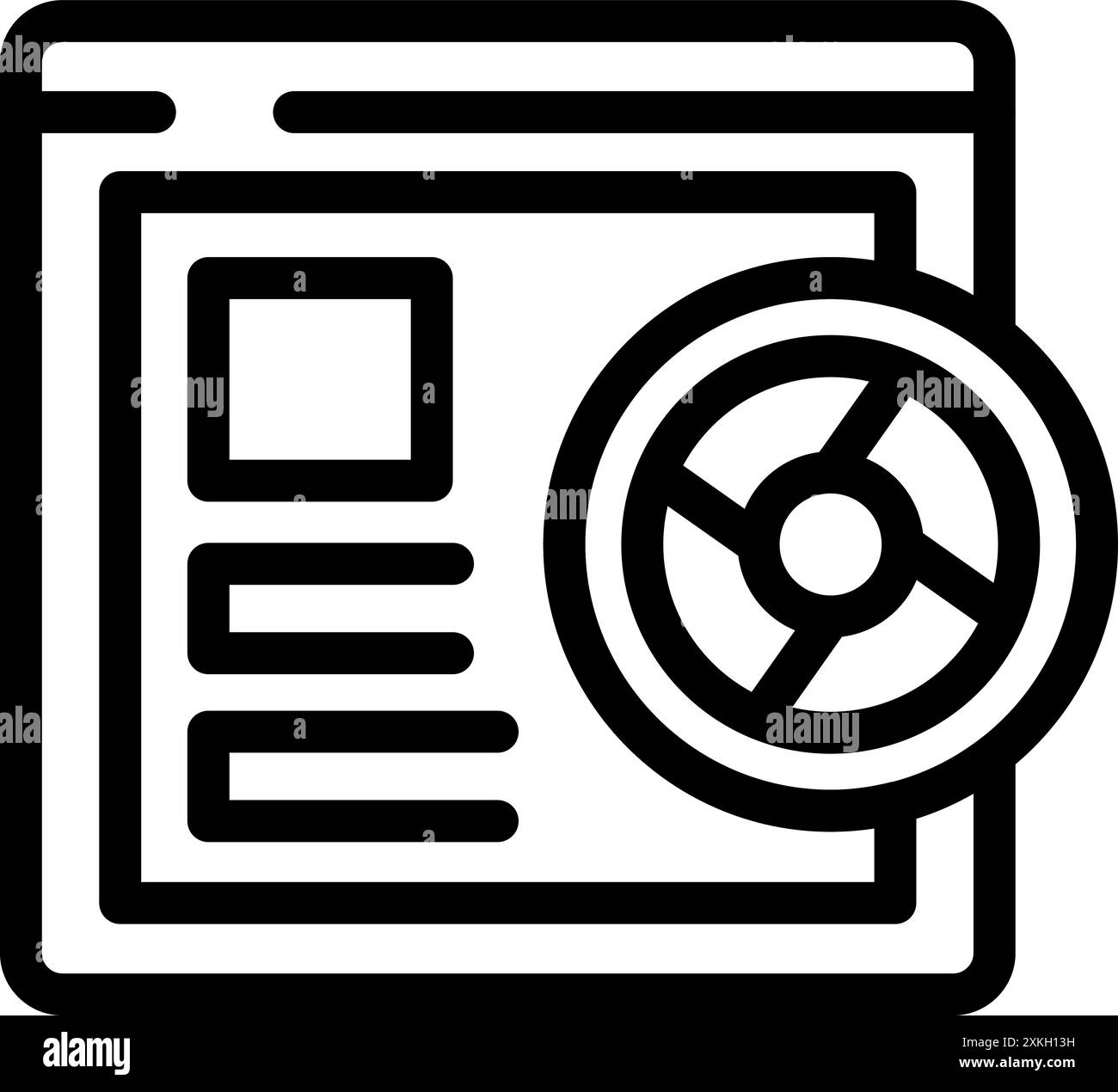 Privacy protection alert warning error Cut Out Stock Images & Pictures ...