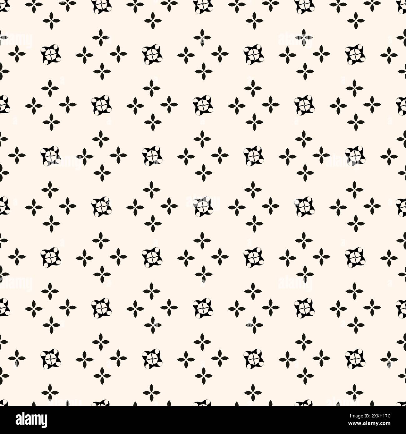 Minimalist seamless pattern. Vector geometric textures with small ...