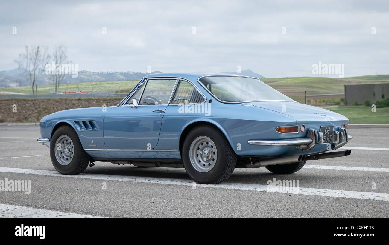 Los Arcos, Spain-May 25, 2024: 1966 Ferrari 330 GTC (Rear view Stock ...